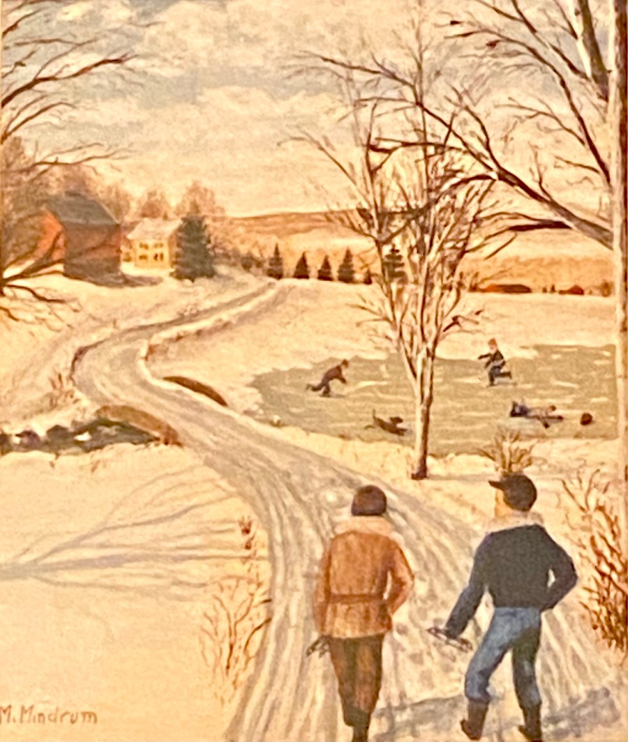 Gallery of winter paintings | Margit Mindrum