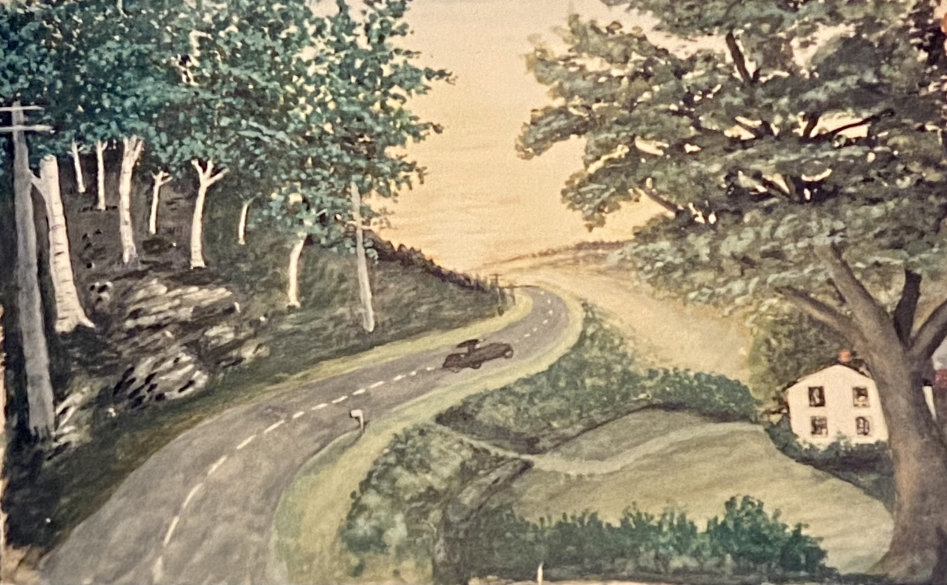 Early paintings: Nature | Margit Mindrum