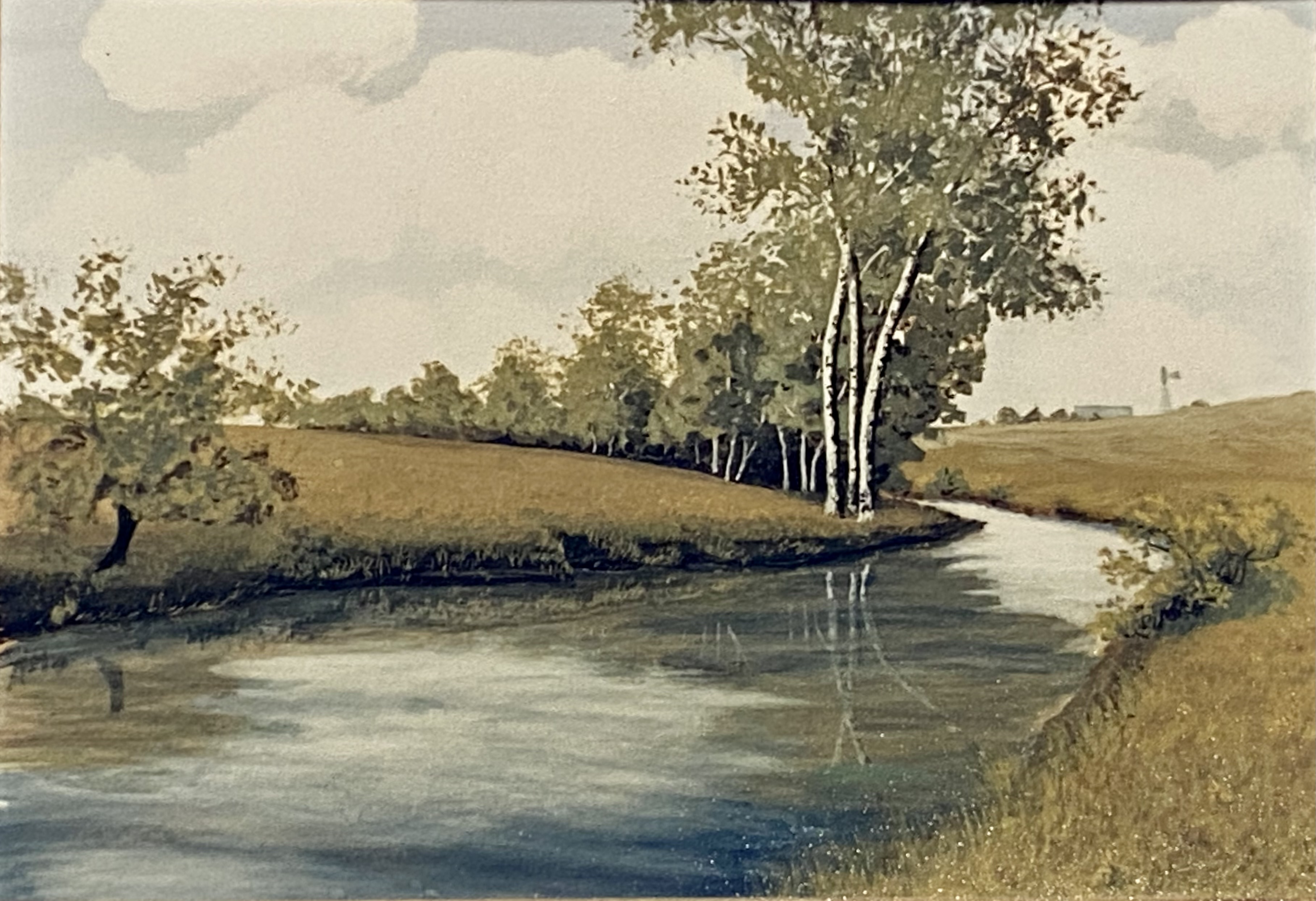 Pastoral stream | Margit Mindrum