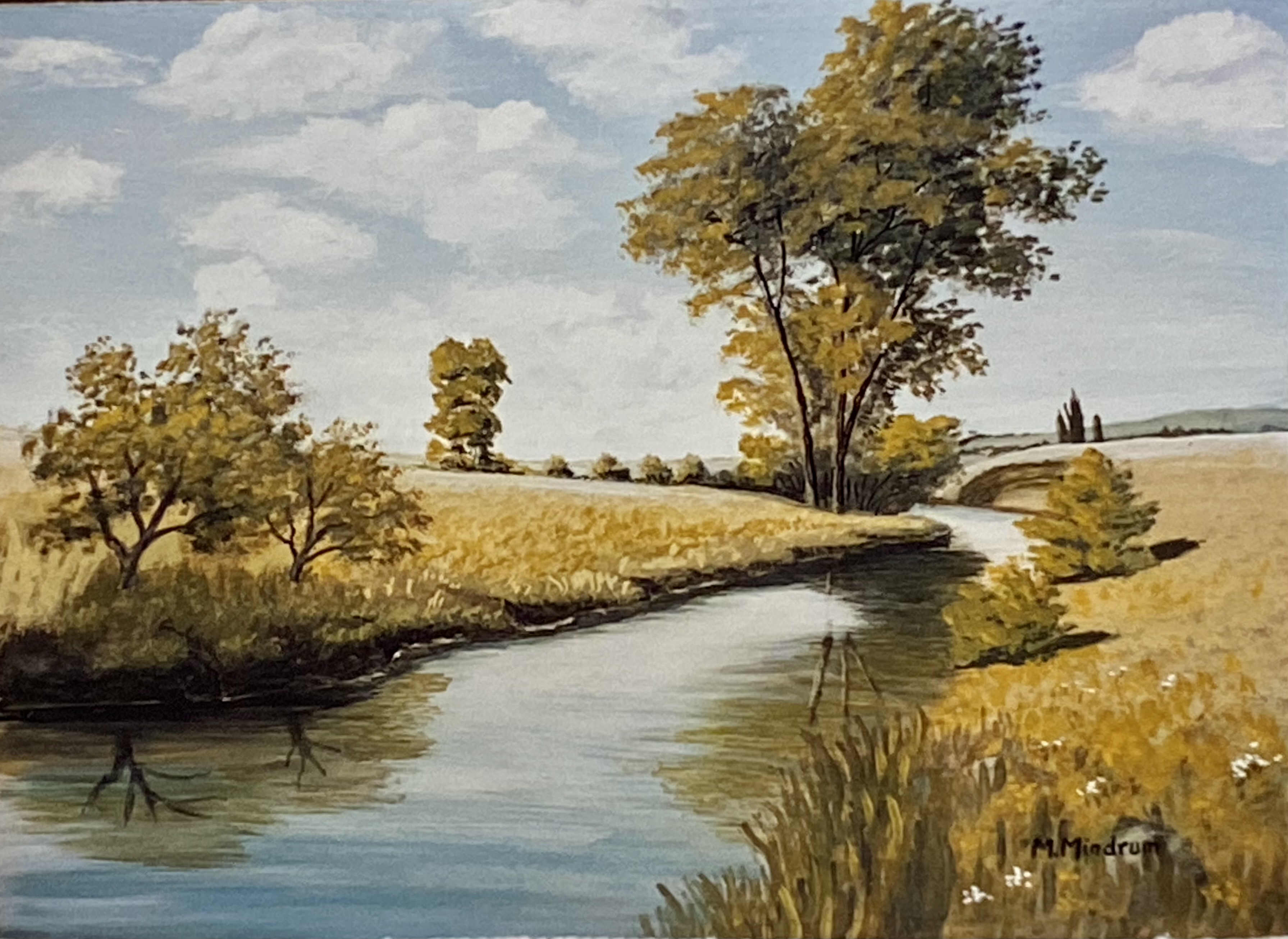 Pastoral stream | Margit Mindrum